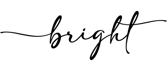 Continuous Line Word Vector Images (over 2,500)