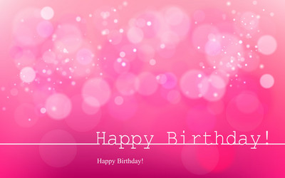 Happy birthday bw Royalty Free Vector Image - VectorStock