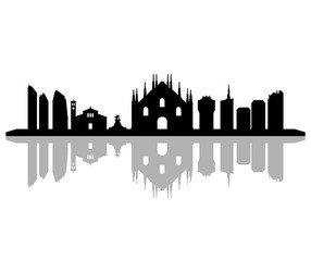 Skyline Milano Silhouette Vector Images (over 140)