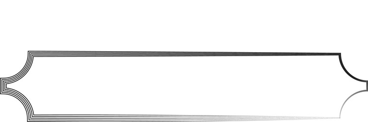 Grungy rectangular frame border plaque outline Vector Image