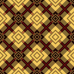 Filipino traditional yakan pattern Royalty Free Vector Image