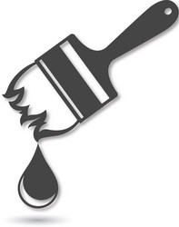 Paint Brush Silhouette Vector Images (over 29,000)