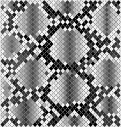Snake skin texture seamless pattern python Vector Image