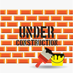 Under construction Royalty Free Vector Image - VectorStock