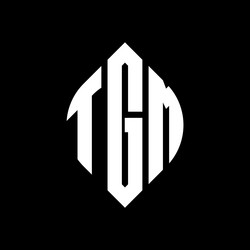 Tgm logo letter design Royalty Free Vector Image
