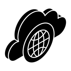 Global storage Royalty Free Vector Image - VectorStock