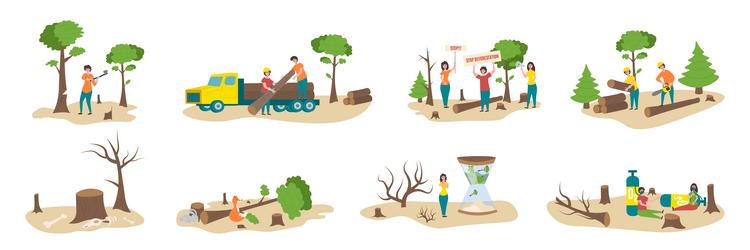 Deforestation Vector Images (over 4,700)