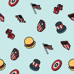 Independence day color concept Royalty Free Vector Image