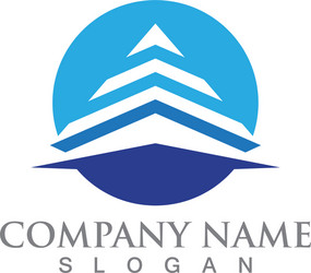 Pyramid logo Royalty Free Vector Image - VectorStock