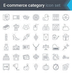 Shopping Category Icons Vector Images (over 690)