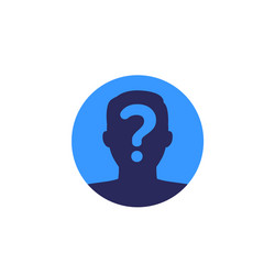 Unknown User Avatar Vector Images (over 930)
