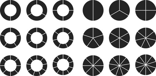 Seven Segment Circle Vector Images (over 100)
