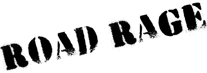 Road rage rubber stamp Royalty Free Vector Image