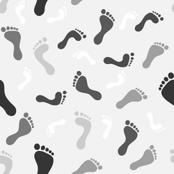 Cartoon walking feet Royalty Free Vector Image