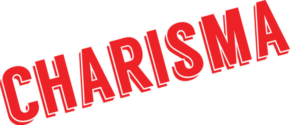 Charisma rubber stamp Royalty Free Vector Image