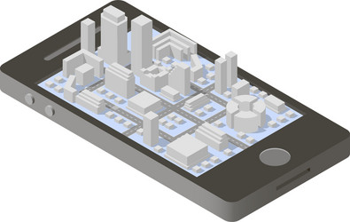 Modern city Royalty Free Vector Image - VectorStock