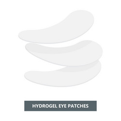 Hydrogel cosmetic eye patch Royalty Free Vector Image