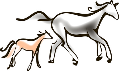 Colt Outline Vector Images (over 370)