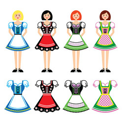 Dirndl Vector Images (over 1,400)