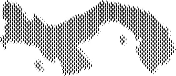 Panama map population demographics Royalty Free Vector Image