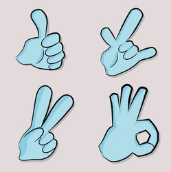 I Love You Hand Gesture Vector Images (over 160)
