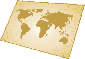 World Map Sepia Vector Images (40)