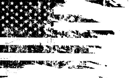 Distressed USA Flag Splash Royalty Free Vector Image