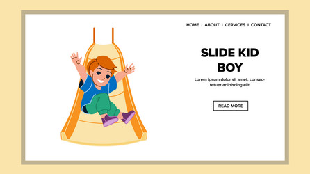 Boy Slide Vector Images (over 4,500)
