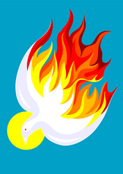 Fire Holy Spirit Symbol Vector Images (over 550)