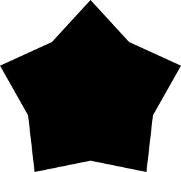 Stars rays angles transition from short Royalty Free Vector