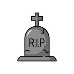 Tombstone Rip Headstone Vector Images (over 7,900)
