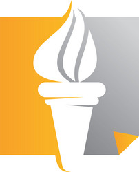 Book Torch Logo Vector Images (over 280)