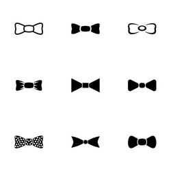 Bow ties Royalty Free Vector Image - VectorStock