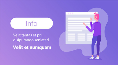 Loan online application Royalty Free Vector Image