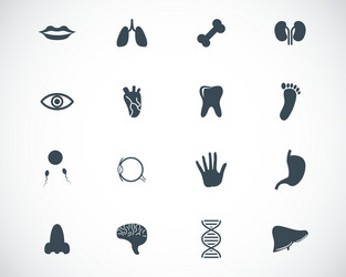 Anatomy Icon Set Vector Images (over 37,000)