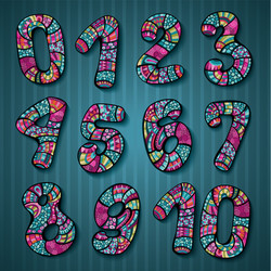 Decorative Numbers Vector Images (over 200,000)