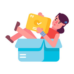 Order received Royalty Free Vector Image - VectorStock