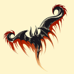 Simple Demon Tattoo Designs