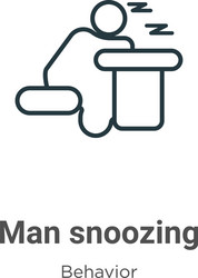 Snoozing Vector Images (over 1,100)