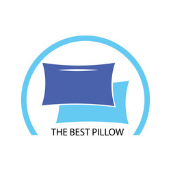 Pillow logo Royalty Free Vector Image - VectorStock