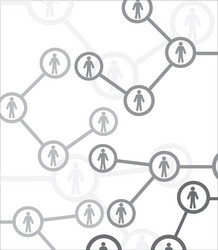 Human connection Royalty Free Vector Image - VectorStock