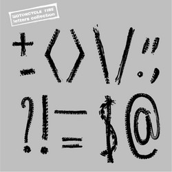 Tire Font Alphabet Vector Images (over 250)