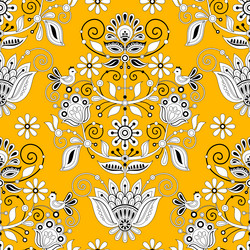 Seamless pattern with keys Royalty Free Vector Image