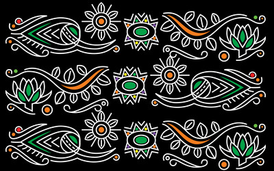 Alpona Vector Images (over 140)