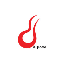D Fire Flame Letter Lettering Logo Vector Images (over 190)