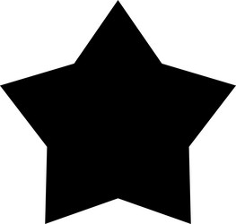 Stars rays angles transition from short Royalty Free Vector