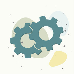 Business process optimization icon progress icon Vector Image