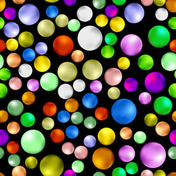 Colorful candy sweet gumballs 3d background Vector Image