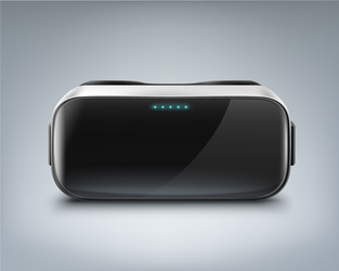 Optical head-mounted display Royalty Free Vector Image