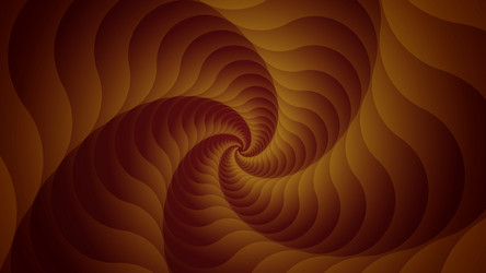 A realistic background with hypnotic spiral Vector Image